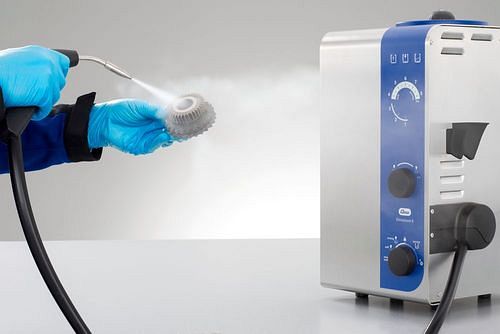 Elma Elmasteam 8 basic P-HS-DL-ND Dampfreiniger mit Handstück Pumpe und Nassdampf Dampfdruck 4-8 ...