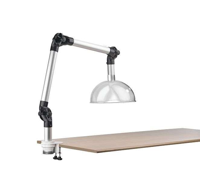 GEOVENT PERMA Absaugarm Länge: 1150 mm 3 Gelenke schwarz ø57 mm ...